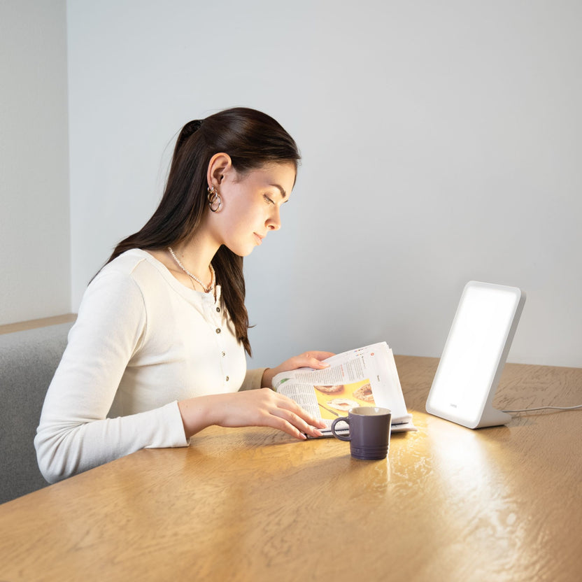 Lumie® Mini | Compact 10,000 Lux Bright Light Therapy Lamp